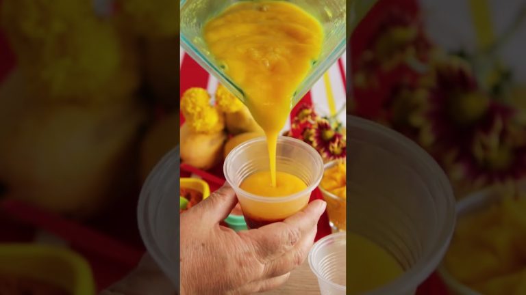 Receta Fácil de Paletas de Hielo de Mango con Chamoy 🥭 | ¡Caseras y ...