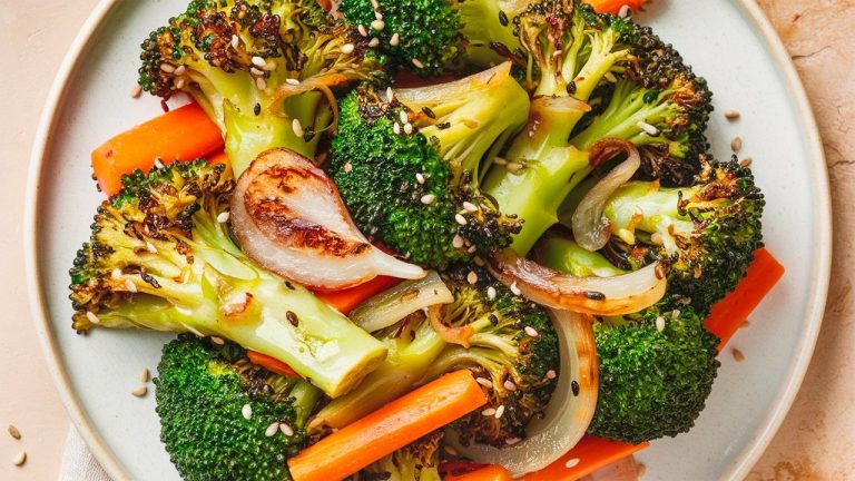 Brócoli salteado con verduras mixtas: Receta fácil y saludable ...