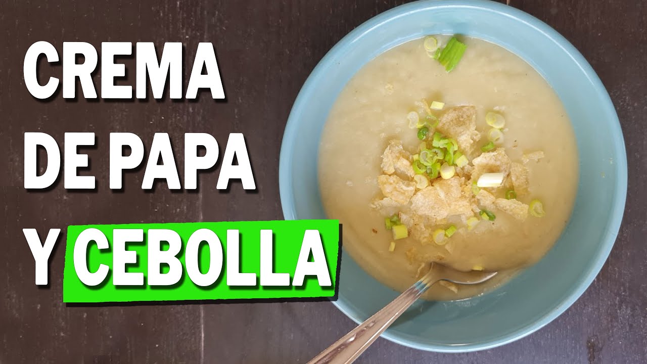 Crema de papa con cebollín fresco: una receta deliciosa y fácil de ...