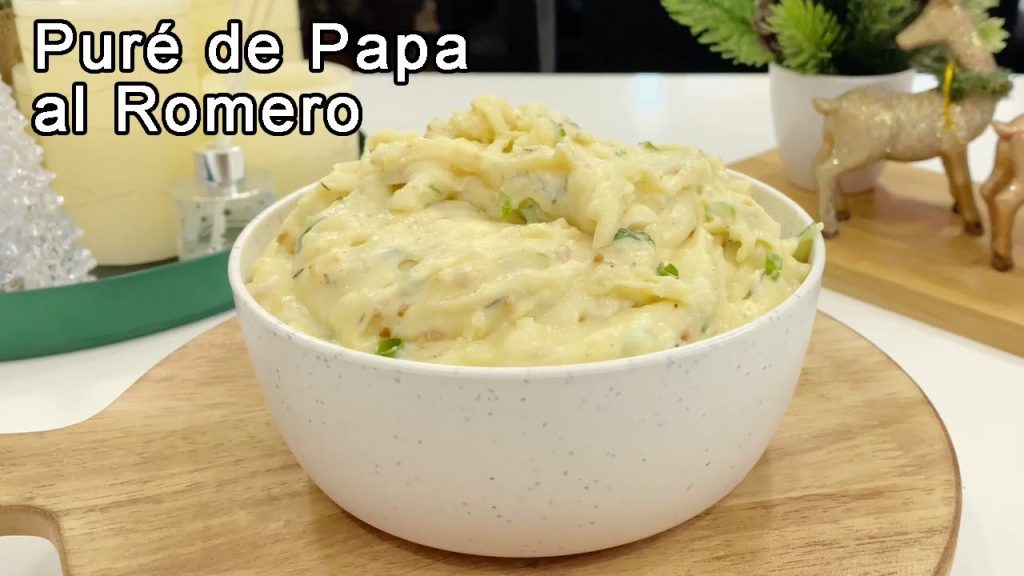 Receta de Crema de Papa al Romero: Deliciosa y Fácil - Recetas Creativas