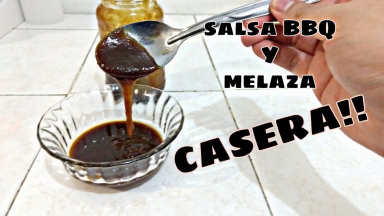 Receta casera de salsa BBQ de melaza y tomate: deliciosa y auténtica ...