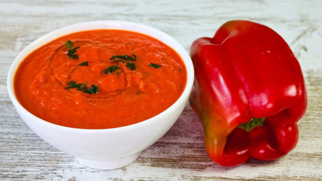 Salsa vegana de pimiento asado: Receta fácil y deliciosa - Recetas ...