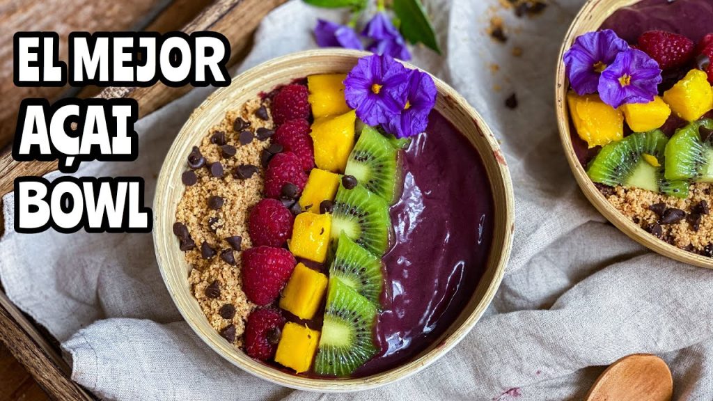 Cómo preparar un delicioso Açaí Bowl paso a paso para un desayuno ...