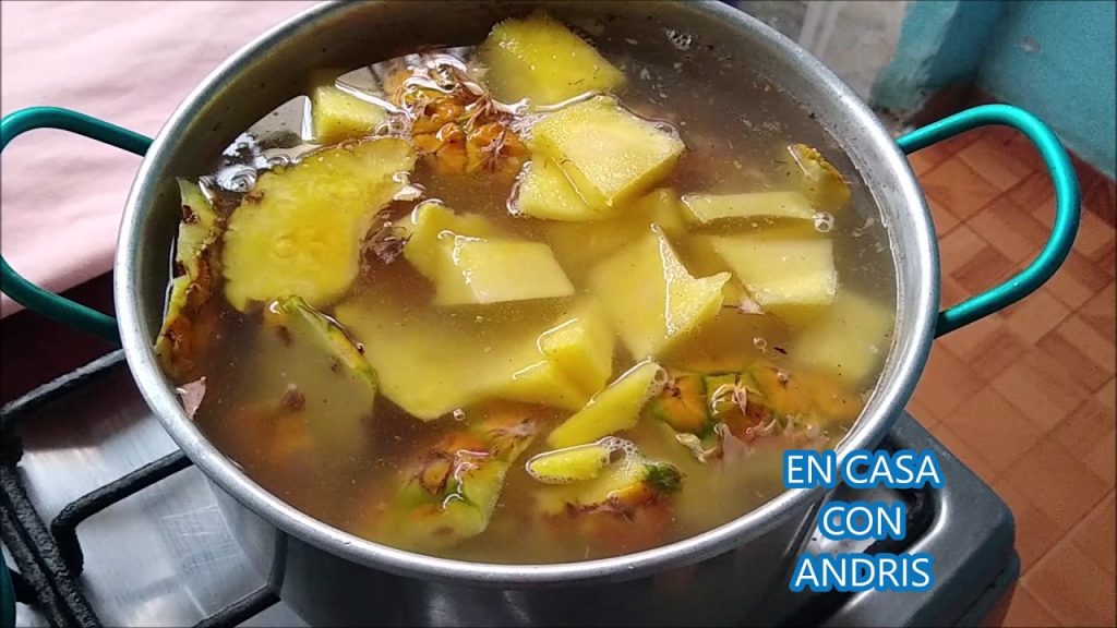 Receta fácil de chicha de piña y arroz paso a paso para una bebida ...