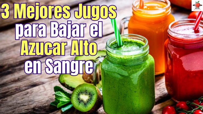 Jugos naturales para bajar la glucosa de forma efectiva y deliciosa ...