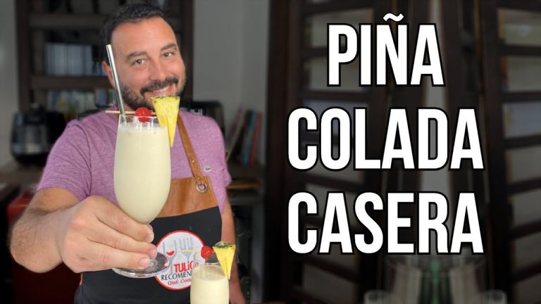 Cómo preparar una Piña Colada riquísima paso a paso para sorprender a ...