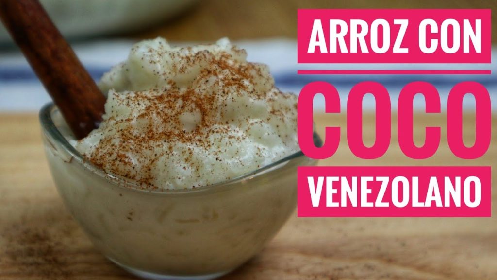 Receta de Arroz con Coco Venezolano Fácil y Delicioso Paso a Paso ...