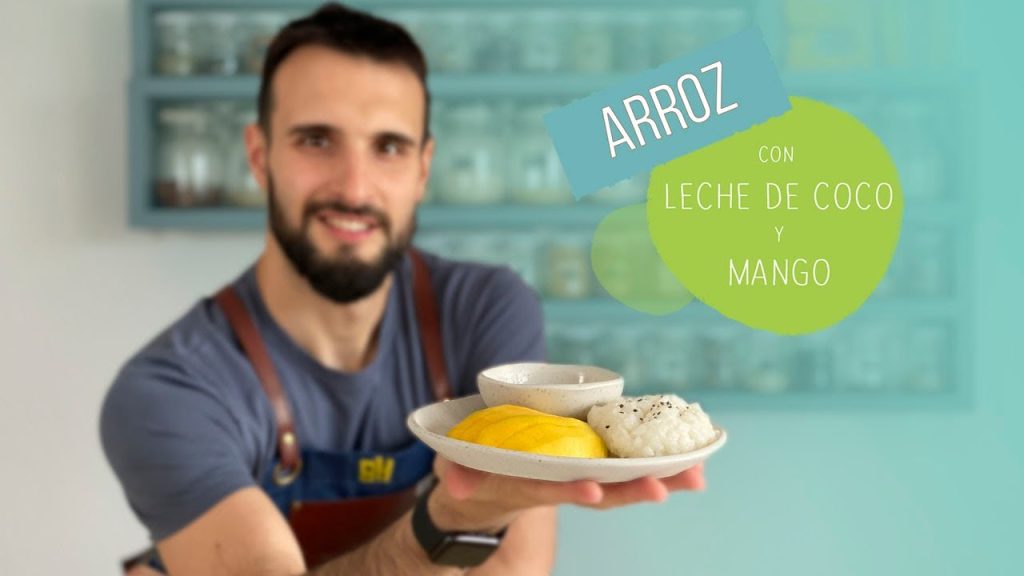 Receta de Arroz con Leche de Coco y Mango Fácil y Deliciosa Paso a Paso ...