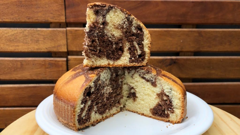 Receta de Bizcochuelo Marmolado Esponjoso Fácil y Paso a Paso - Recetas ...