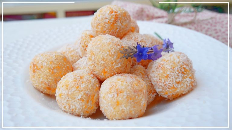 Receta de Bolitas de Calabaza y Coco Fácil y Deliciosa Paso a Paso ...