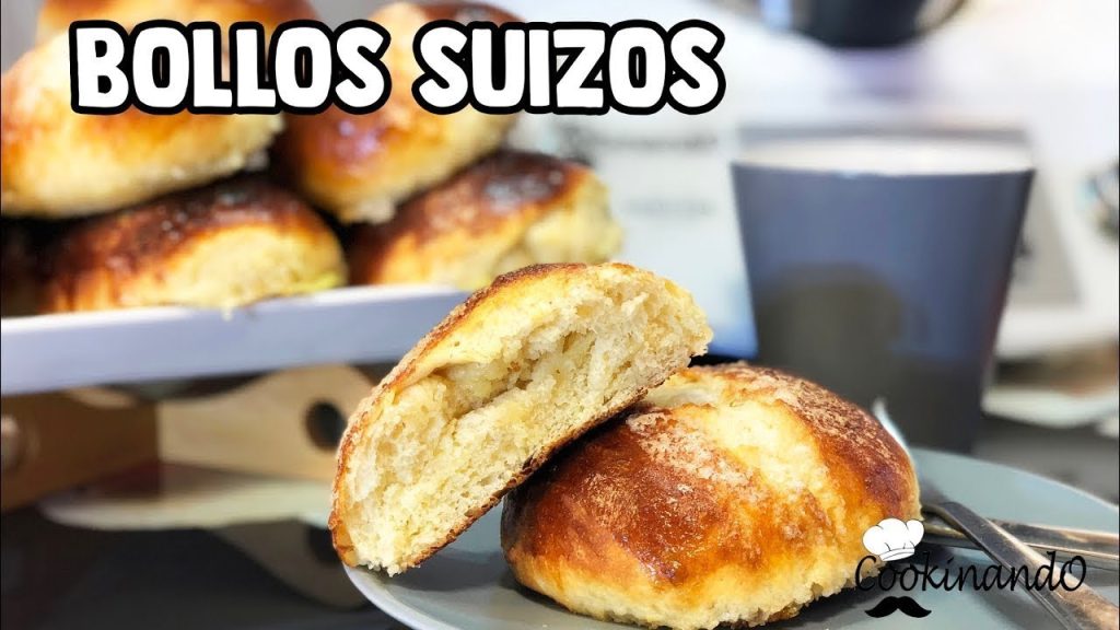Receta de Bollos Suizos Esponjosos con Thermomix Paso a Paso - Recetas ...