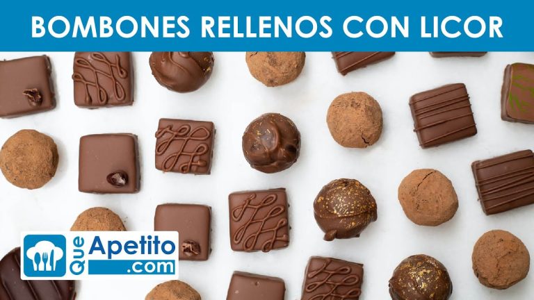 Receta de Bombones Rellenos de Licor: Guía Paso a Paso para Deliciosos ...