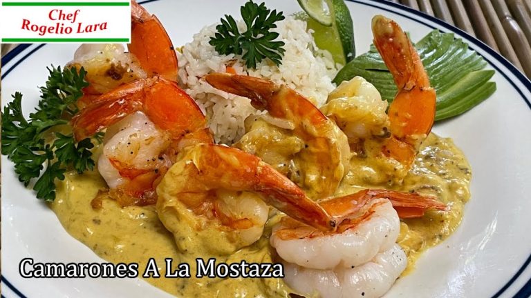 Receta de Camarones a la Mostaza Fácil y Rápida para Sorprender en la ...