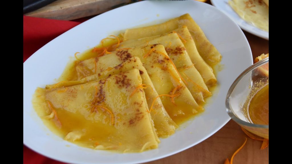 Receta de Crepes con Salsa de Naranja Fácil y Deliciosa Paso a Paso ...