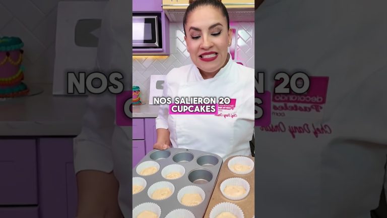 Receta de Cupcakes o Quequitos Caseros y Esponjosos Paso a Paso ...
