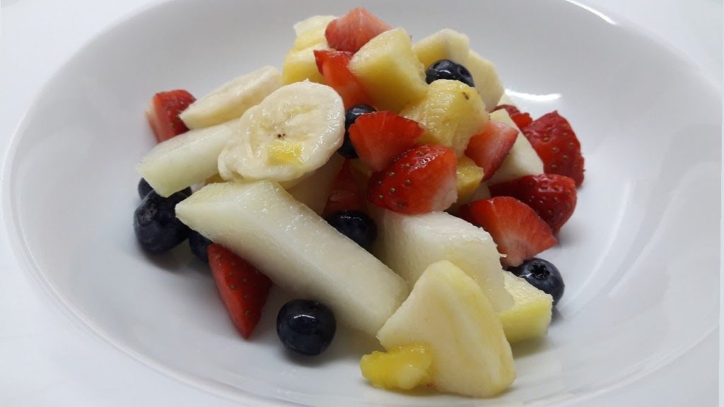 Receta de Ensalada de Frutas para Bajar Peso Fácil y Saludable ...