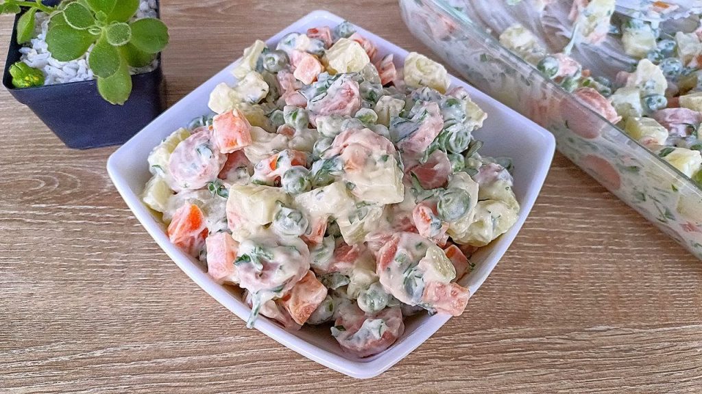 Receta de Ensalada de Papa y Mayonesa Fácil y Rápida para Sorprender en ...