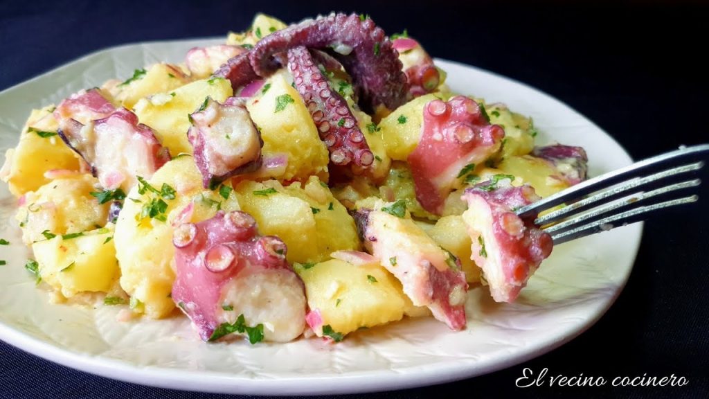 Receta de Ensalada de Pulpo y Patatas Fácil y Deliciosa para Sorprender ...