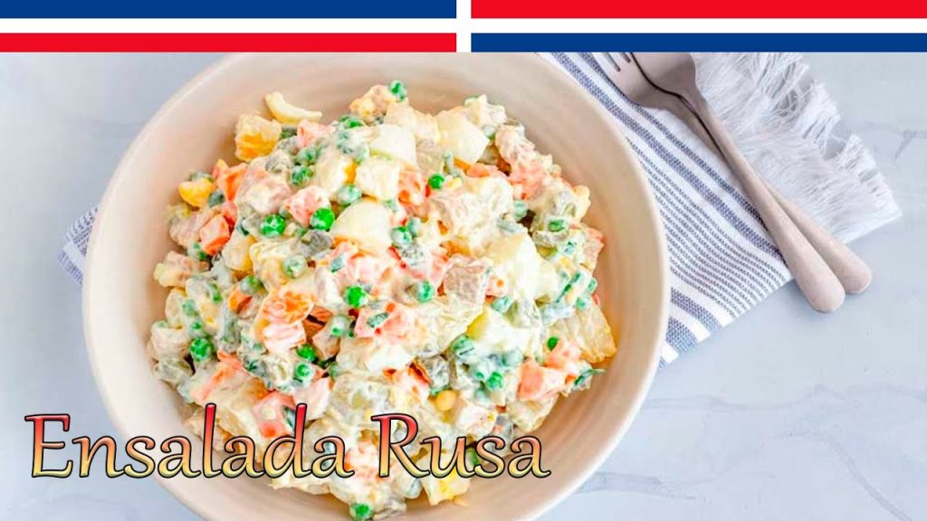 Receta de Ensalada Rusa Dominicana Paso a Paso para Preparar en Casa ...