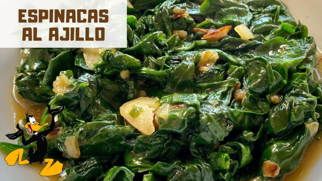 Receta de Espinacas con Guisantes Fácil y Rápida para una Comida ...