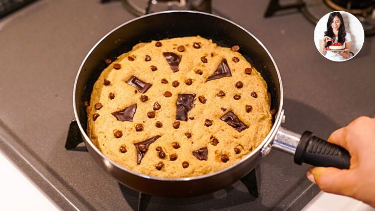 Receta de Galleta Gigante en Sartén Paso a Paso para un Postre ...