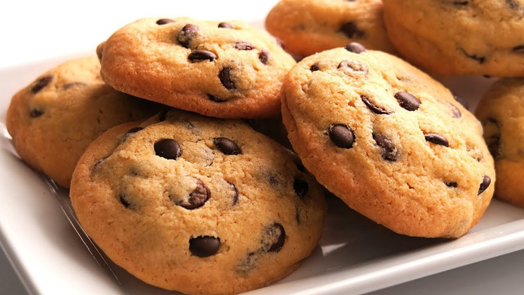 Receta de Galletas con Chispas de Chocolate Caseras Paso a Paso para ...