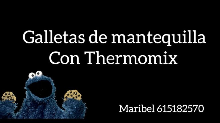 Receta de Galletas de Mantequilla con Thermomix Paso a Paso para Dulces ...