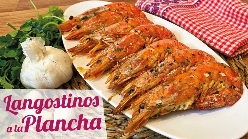 Receta de Gambas a la Plancha con Ajo y Perejil Fácil y Rápida ...