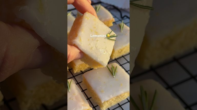 Receta de Lemonies o brownies de limón fáciles y deliciosos paso a paso ...