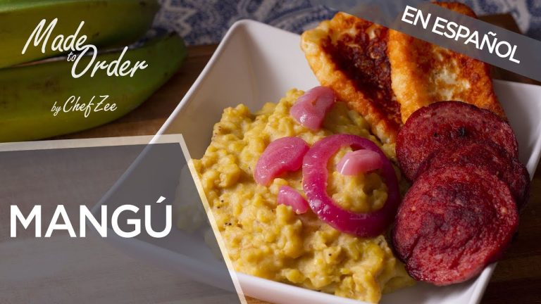 Receta de Mangú dominicano paso a paso para un desayuno tradicional y ...