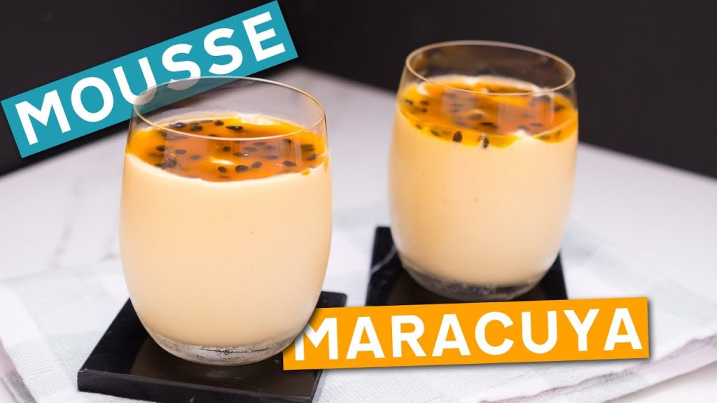 Receta de Mousse de Maracuyá Tradicional Paso a Paso para un Postre ...