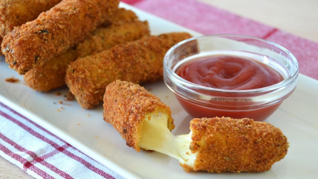 Receta de Palitos de Mozzarella Caseros Paso a Paso para un Snack ...