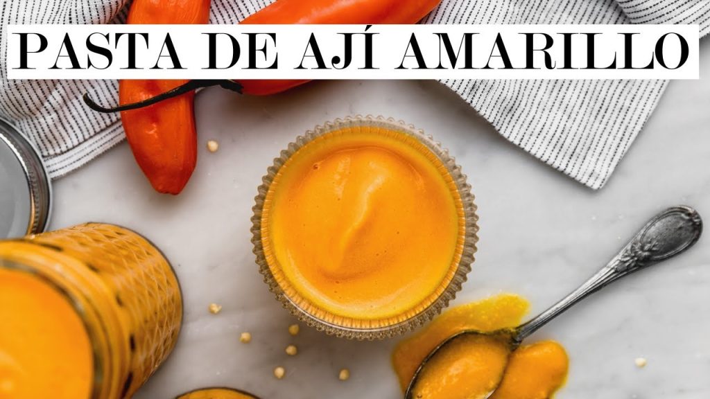 Receta de Pasta de Ají Amarillo Fácil y Rápida para Tus Platos Peruanos ...