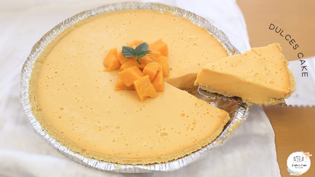 Receta de Pay de Mango Frío sin Horno Paso a Paso para un Postre ...