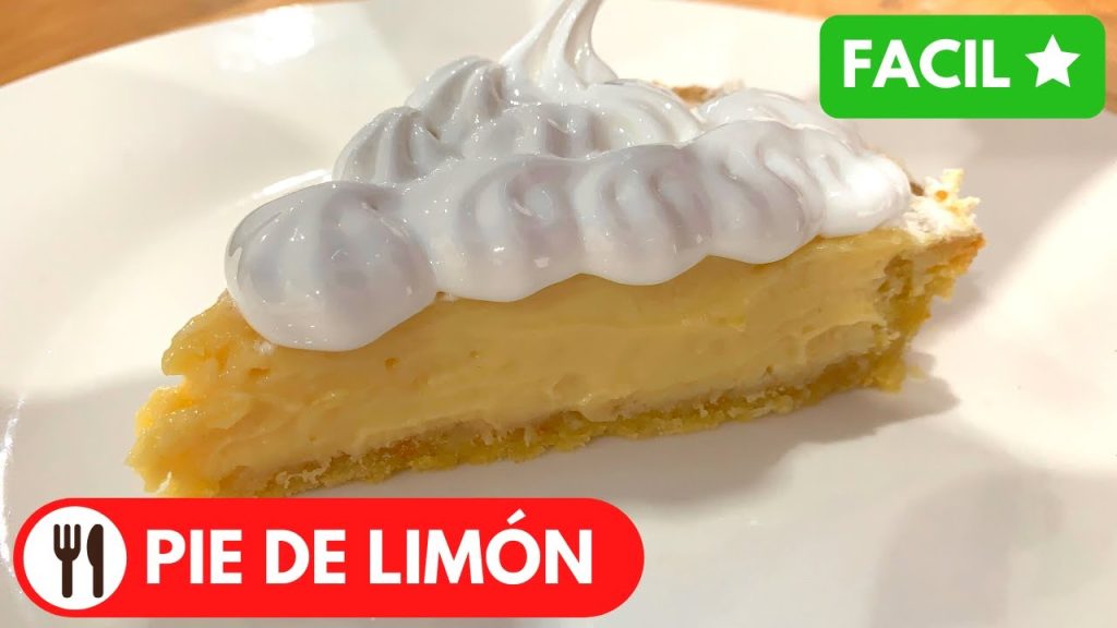 Receta de Pie de Limón Peruano Fácil y Rápido paso a paso - Recetas ...