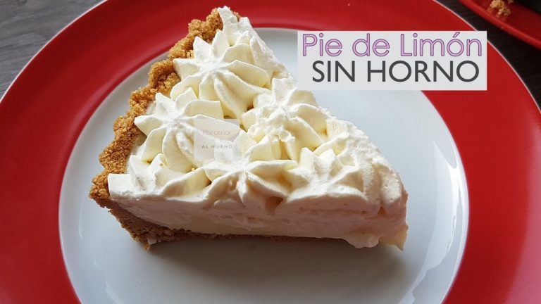 Receta de Pie de Limón sin Horno Fácil y Rápida Paso a Paso - Recetas ...