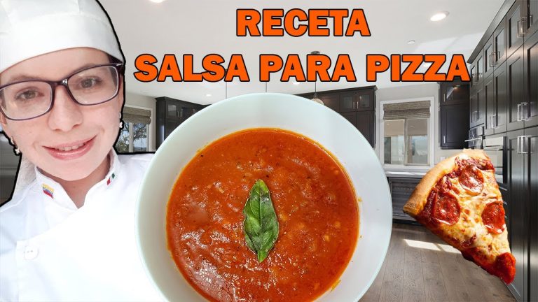 Receta de Salsa para Pizza Casera y Fácil Paso a Paso - Recetas Creativas