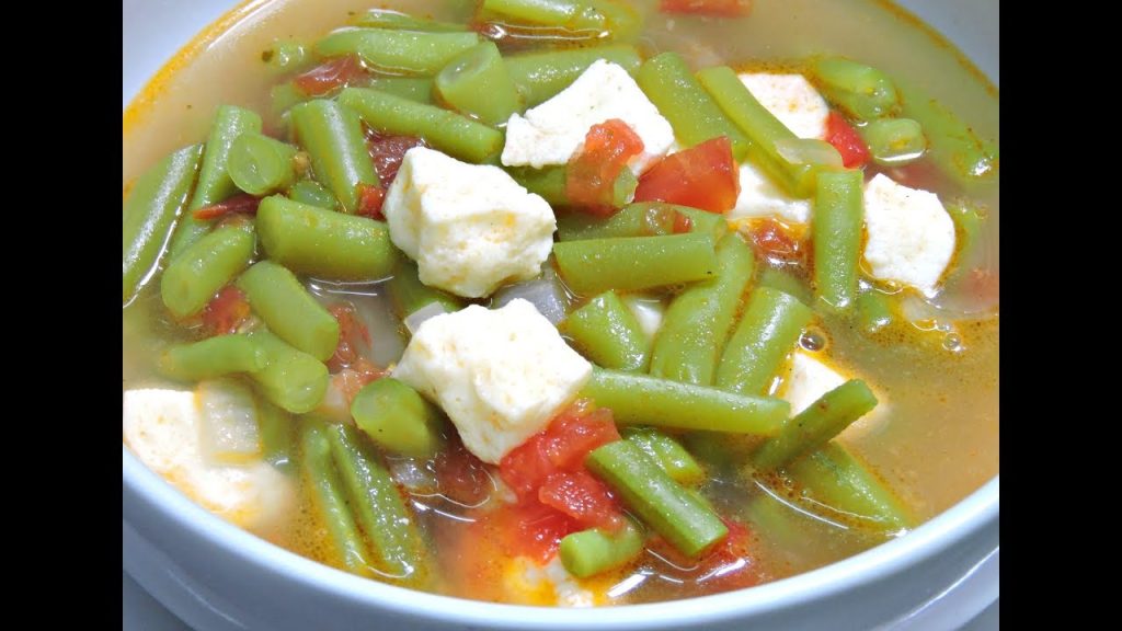 Receta de Sopa de Ejotes con Queso Fácil y Deliciosa Paso a Paso ...