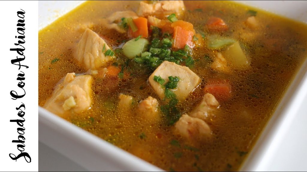 Receta de Sopa de Pollo con Verduras Fácil y Saludable Paso a Paso ...
