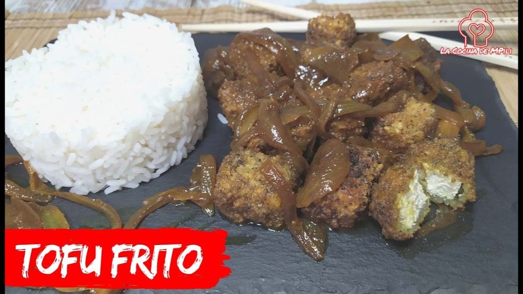 Receta de Tofu frito con salsa de soja fácil y deliciosa paso a paso ...