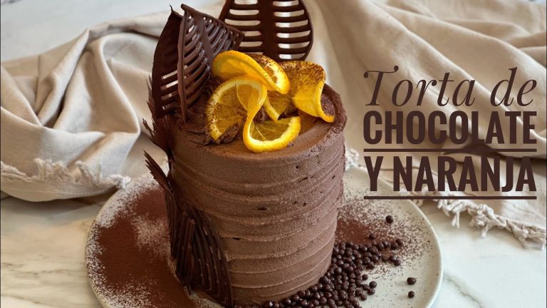 Deliciosa receta de torta de naranja y chocolate paso a paso para ...
