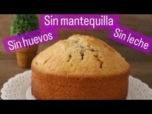 Receta de Torta sin Huevo ni Leche Fácil y Deliciosa Paso a Paso ...