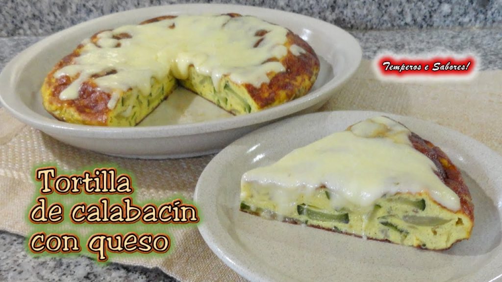 Receta de Tortilla de Calabacín con Queso Fácil y Rápida para Toda la ...