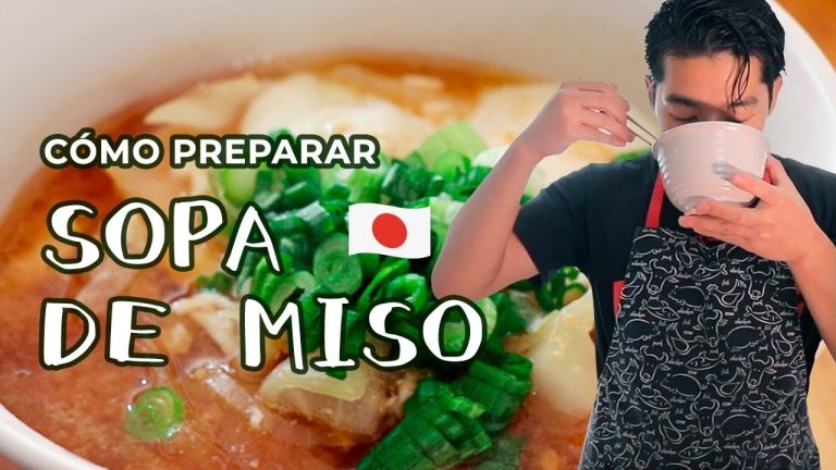 Receta fácil y rápida de sopa miso paso a paso para principiantes ...