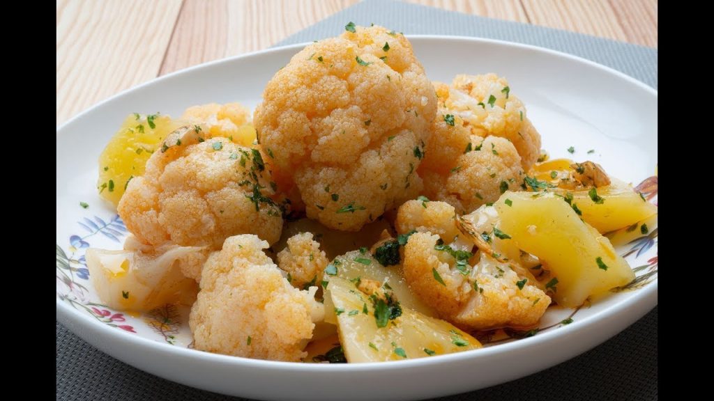 Receta fácil de coliflor con pimentón y comino paso a paso para un ...