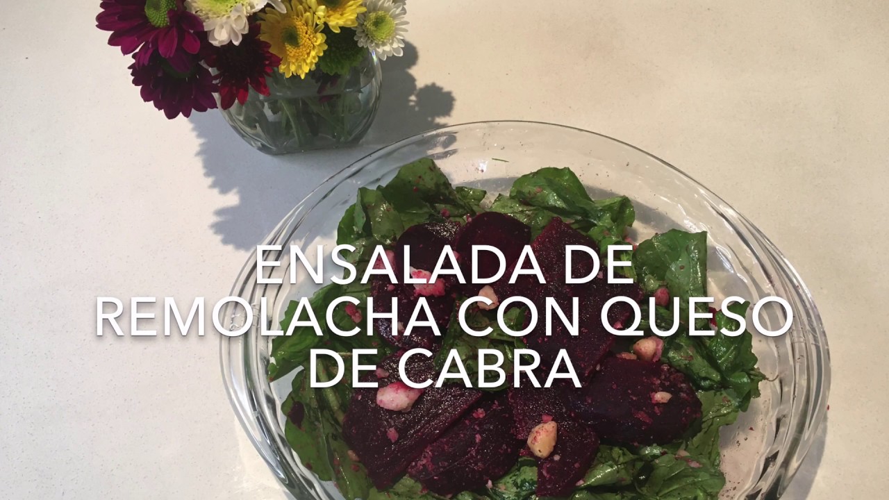 Cómo preparar una deliciosa ensalada de remolacha con queso de cabra ...