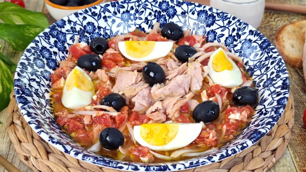 Receta fácil y deliciosa de Ensalada Murciana paso a paso para ...
