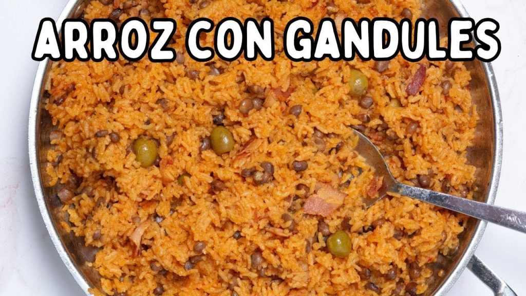Receta de Arroz con Gandules Puertorriqueño Fácil y Tradicional Paso a ...