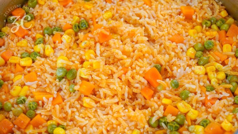 Receta de Arroz Rojo Mexicano Fácil y Delicioso Paso a Paso - Recetas ...