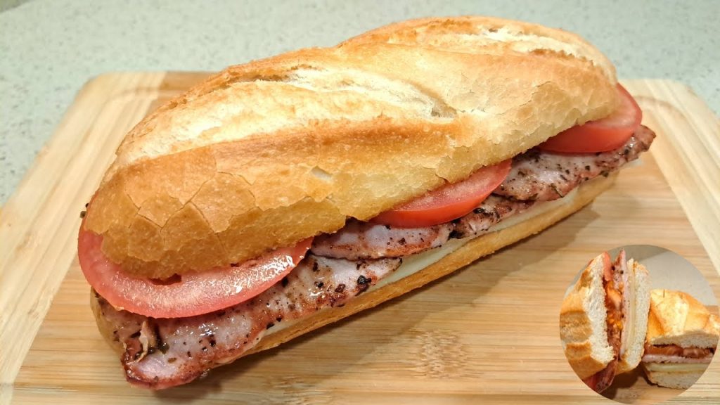 Receta de Bocadillo de Lomo Adobado con Queso Fácil y Delicioso ...